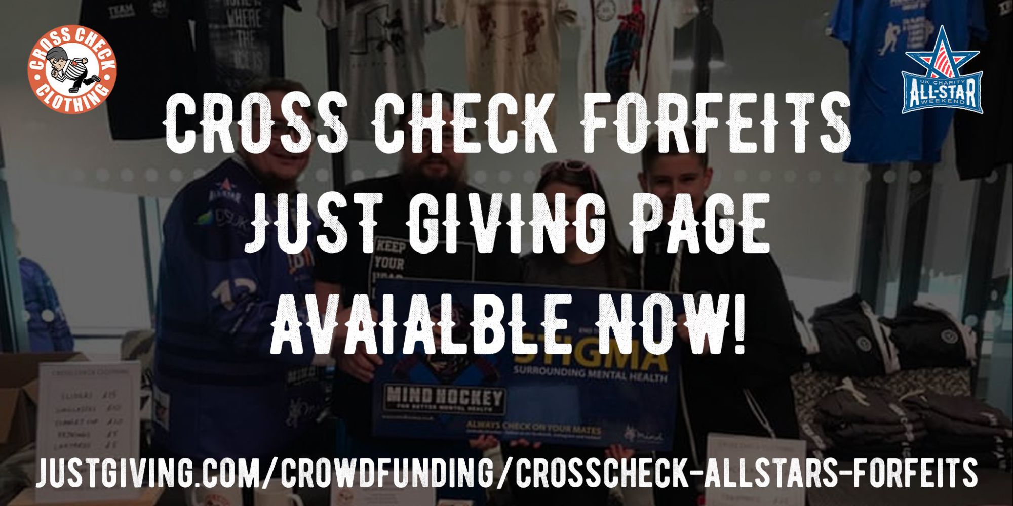 UK Charity All-Star Weekend | Cross Check Launch